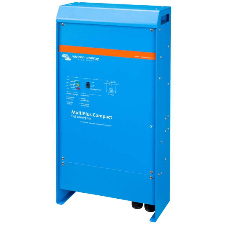 Buy Victron Energy MultiPlus Compact 12/2000/80-50 VE.Bus 12VDC 120VAC ...