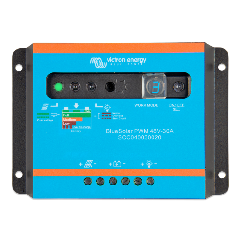 Buy Victron Energy BlueSolar PWM-Light Charge Controller 48V 30A ...